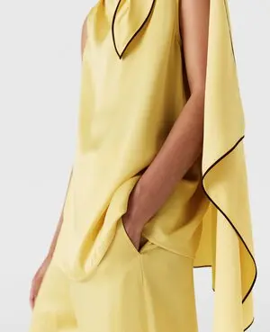 Stella McCartney Tie Neck Sleeveless Top