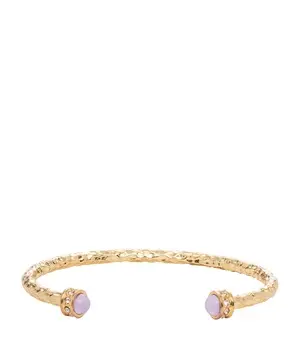 Halcyon Days Halcyon Days Salamander Torque Bangle Purple