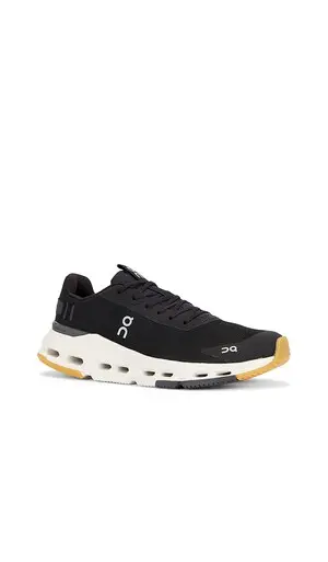 On Cloudnova Form 2 Sneaker - Black & Ivory