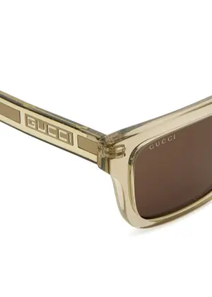 Gucci Rectangle Frame Sunglasses