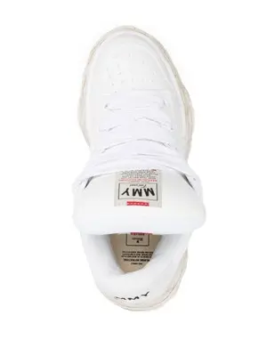 Mihara Yasuhiro Wayne Puffer Og Sole Sneakers - White