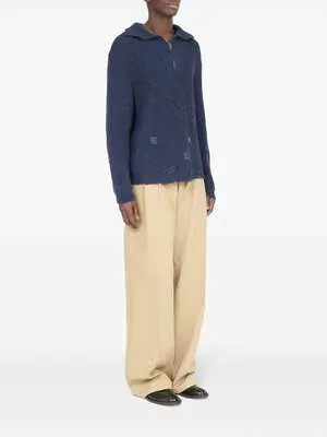 MAISON MARGIELA Summer Shetland Sweater - Blue