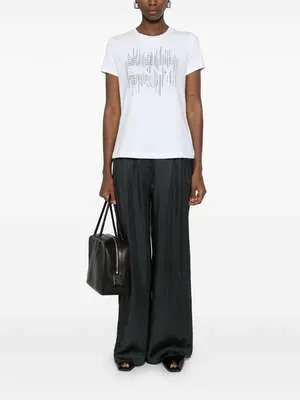 Dkny Logo-embellished T-shirt - White