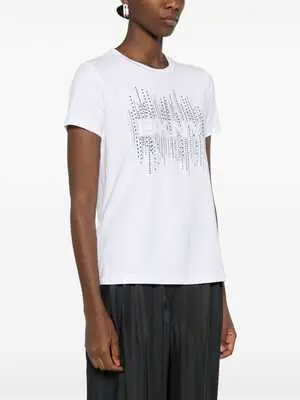 Dkny Logo-embellished T-shirt - White