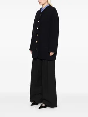 Tibi Collarless Cardigan