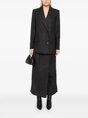 Tibi Check Dennis Cutout Blazer