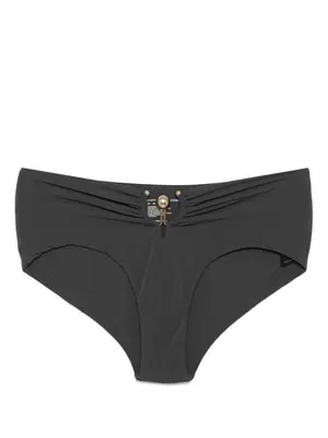 Christopher Esber Orbit Ruched High Brief Grey