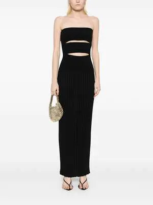 Christopher Esber Asymmetric Tank Dress - Black