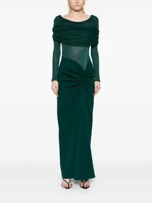 Christopher Esber Sonora Dress - Green