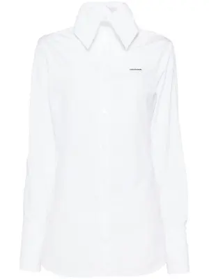 We11Done High-neck Collar Shirt