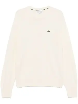 Lacoste Wool Crew-neck Sweater