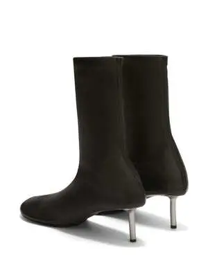 JIL SANDER 60mm Leather Ankle Boots