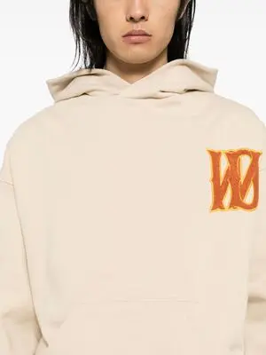 We11Done Logo-patch Hoodie