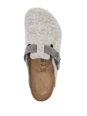 BIRKENSTOCK Boston Suede Slippers