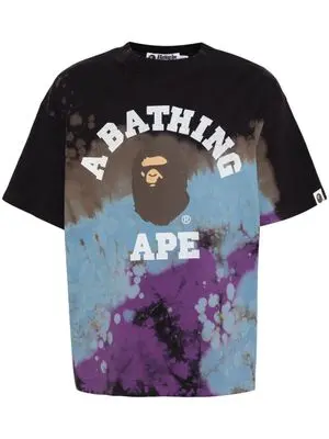 A BATHING APE® Dye College Tee - Purple