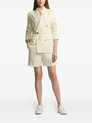 Ralph Lauren V-neck Linen Blazer