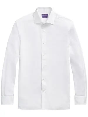 Ralph Lauren Purple Label Poplin Shirt - White