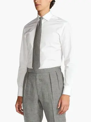 Ralph Lauren Purple Label Poplin Shirt - White