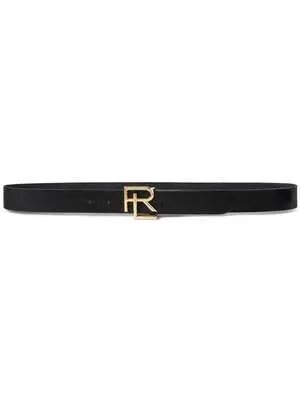 Ralph Lauren Logo-buckle Belt - Black
