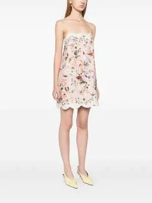 Zimmermann Acacia Scallop Mini Dress
