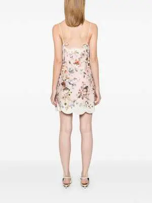 Zimmermann Acacia Scallop Mini Dress