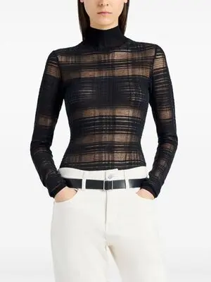 Proenza Schouler White Label Stefanie Top - Black