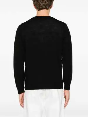 Lacoste V-neck Sweater - Black