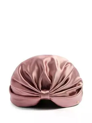 Valentino Garavani Vlogo Signature Silk Head Scarf - Pink