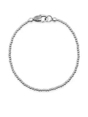 NIALAYA JEWELRY Sterling Beaded Bracelet - Silver