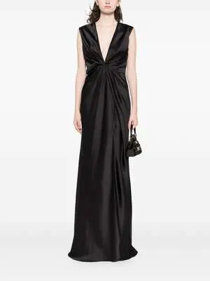 Amsale Fluid Draped Dress