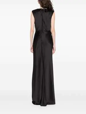Amsale Fluid Draped Dress