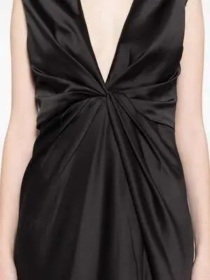 Amsale Fluid Draped Dress