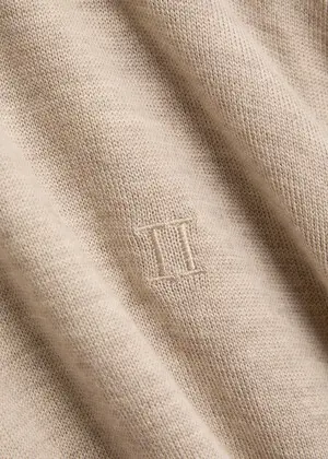 LES DEUX Greyson Logo-embroidered Wool Jumper
