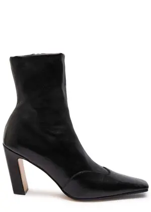 Khaite Square Toe Booties
