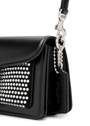 COACH Tabby 20 Crystal-embellished Leather Bag