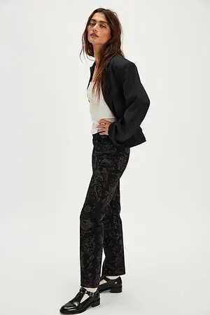MOTHER High-waisted Rider Ankle Jeans
