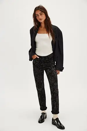 MOTHER High-waisted Rider Ankle Jeans