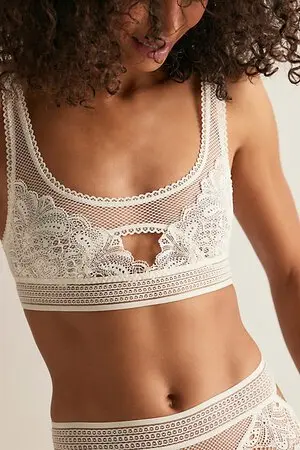 Free People Moonlit Meadow Bralette Sugar Swizzle