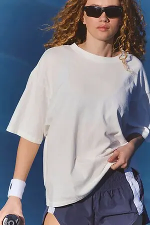 Free People Tackle Tee - White