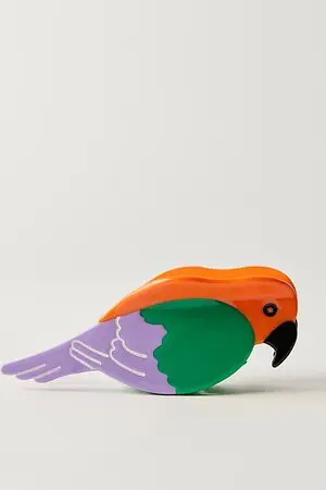 Free People Wild Animal Claw Clip Parrot