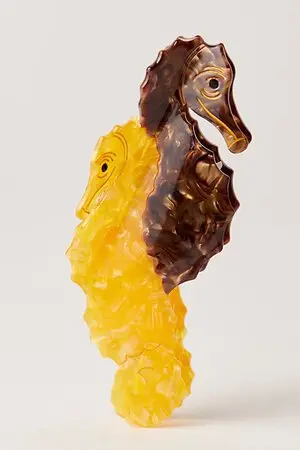 Free People Wild Animal Claw Clip Seahorse
