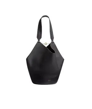 Khaite Small Lotus Tote - Black