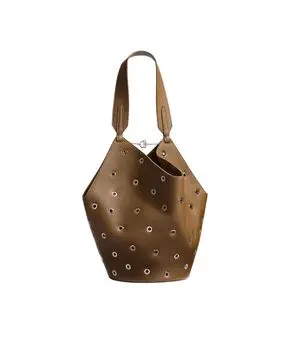 Khaite Khaite Small Lotus Tote Dark Olive