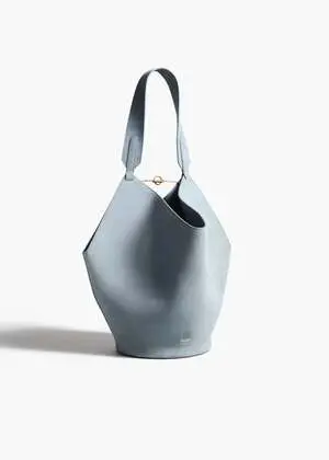 Khaite Khaite Small Lotus Tote Lead