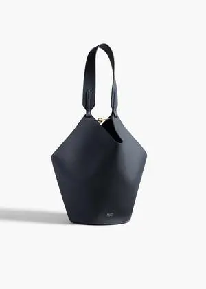 Khaite Small Lotus Tote - Midnight Navy