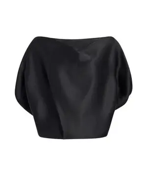 Khaite Niles Boatneck Top - Black