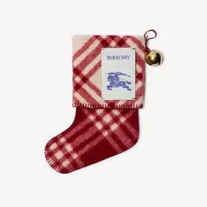 Burberry Check Wool Stocking