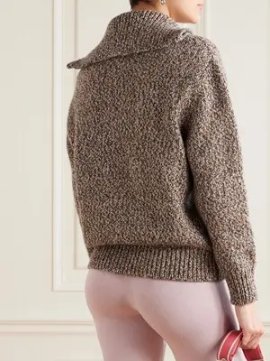 Loro Piana Alpe Granus Cashmere Half-zip Sweater