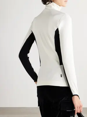 Moncler Color-block Base Layer - White