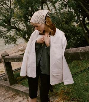DÔEN DOEN Pascual Jacket Salt